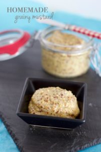 homemade grainy mustard - The Culinary Chase