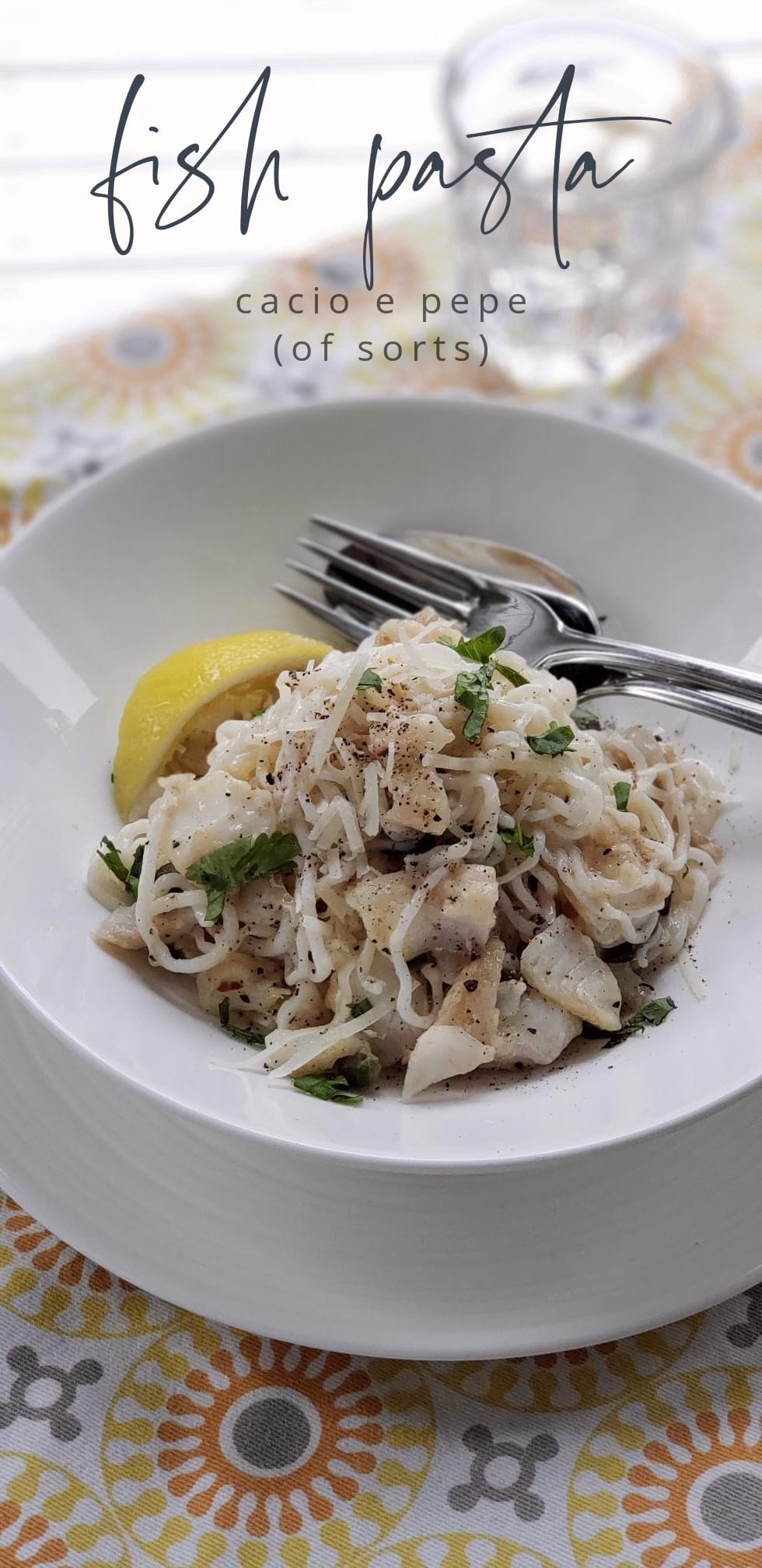 fish pasta - The Culinary Chase