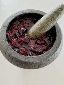 cherry shrub syrup - The Culinary Chase
