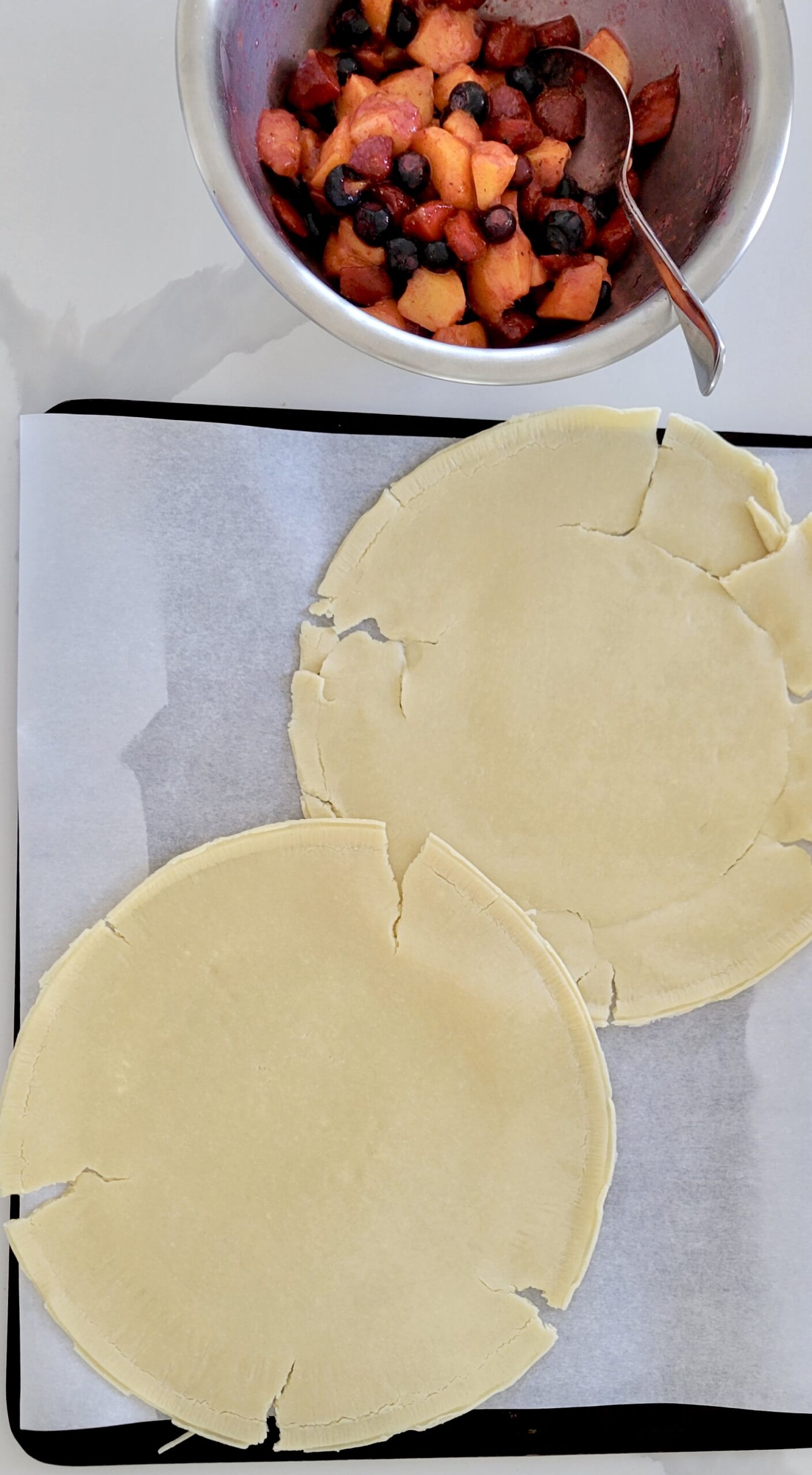 fruit galette (rustic easy-to-make pie) - The Culinary Chase