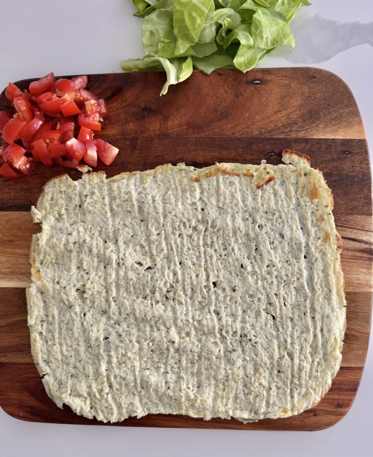 cottage cheese flatbread - The Culinary Chase