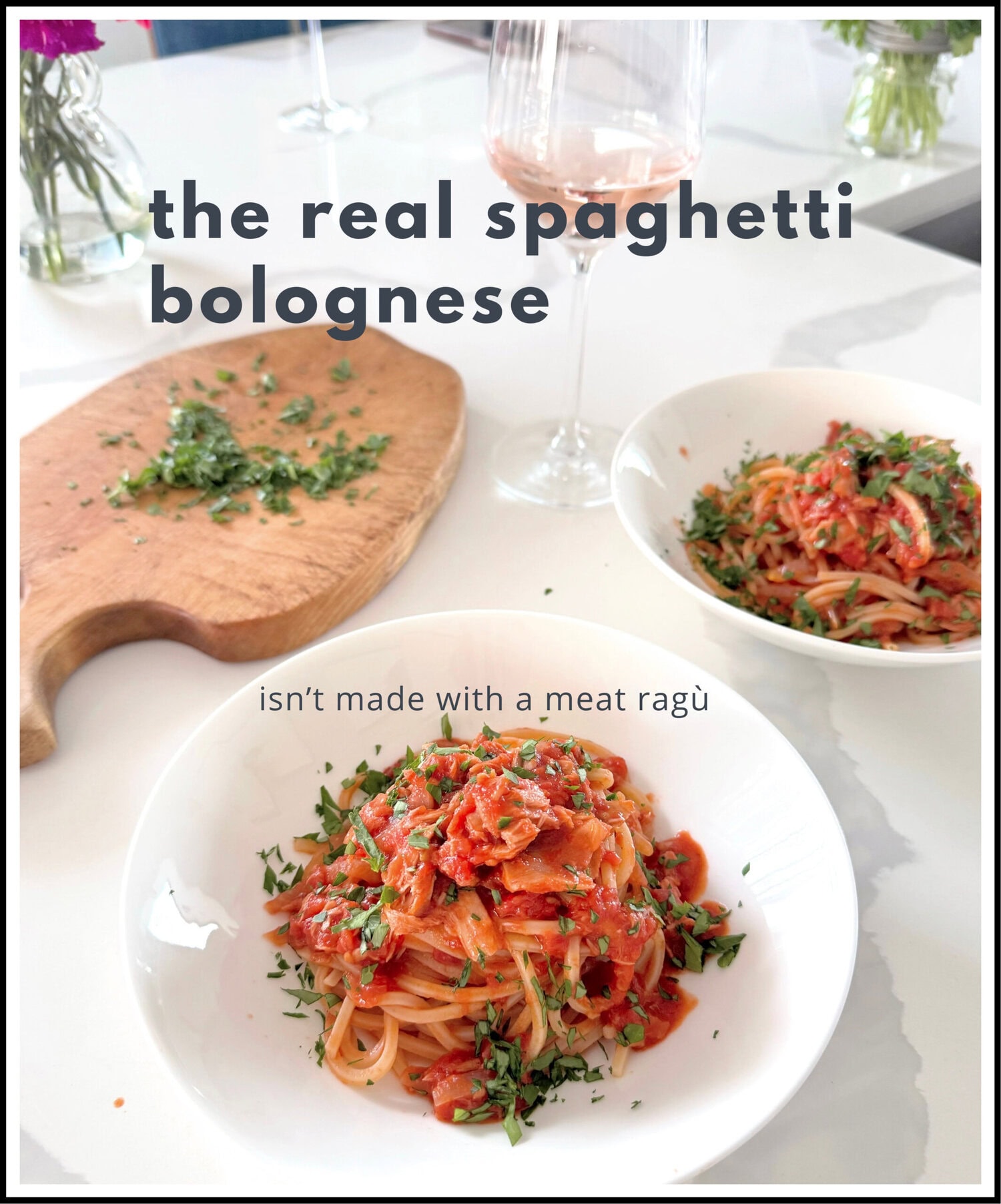 the real spaghetti bolognese - The Culinary Chase
