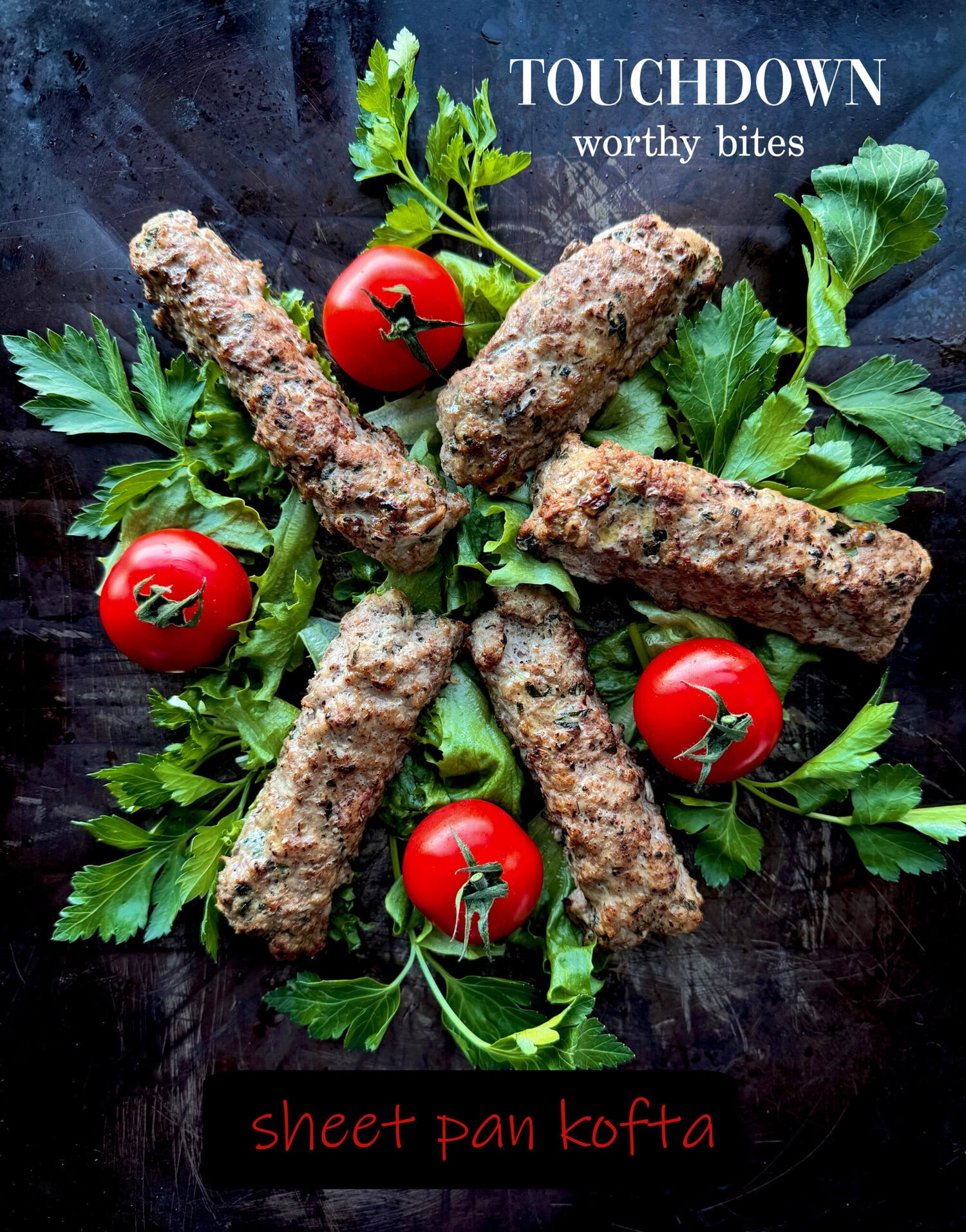 sheet pan kofta - The Culinary Chase